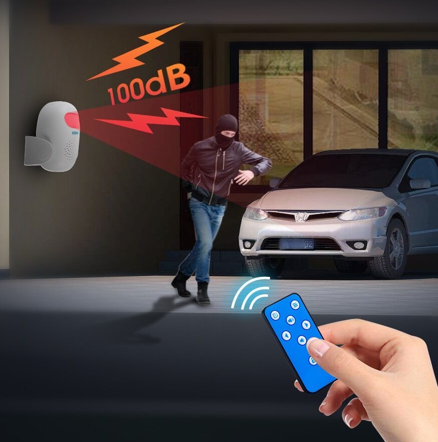 אזעקה אינפרא אדום חכמה נגד גנבים מבית KERUI